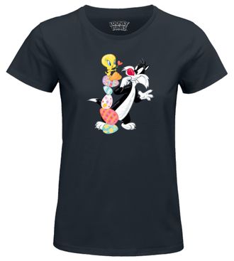 Cotton Division Damen Woloonets095 T-Shirt, Marineblau, Large