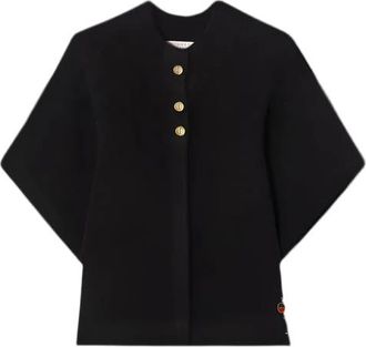 Busnel Vilanie Cardigan - - Knitwear - Damen - Schwarzk - L
