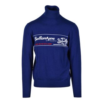 Ballantyne Homme, Pulls, Bleu, Taille: L pull