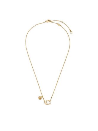 Coach Halskette 37571532 Goldfarben