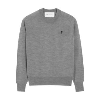 Ami Ami Paris Sweaters Grey - - Knitwear - Herren - Grau - S