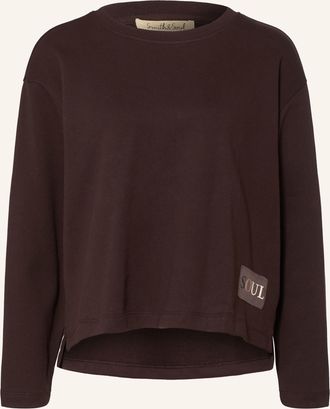 Smith & Soul Sweatshirt Boxy braun