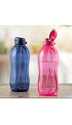 Tupperware Lot de 2 bouteilles &eacute;cologiques en plastique de 2 litres