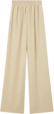Joseph Femme, Pantalons, Beige, Taille: 42 FR Nour Pant Satin Twill