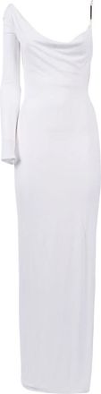 Elisabetta Franchi Femme, Robes, Blanc, Taille: 40 FR Maxi Robes