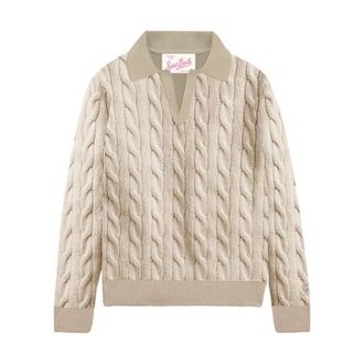 MC2 Saint Barth Damen, Strickwaren, Beige, XSGr&ouml;&szlig;e