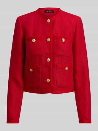 Lauren Ralph Lauren Regular Fit Kurzblazer mit Knopf Details