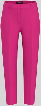 Marc Cain Slim Fit Business-Hose mit Label-Schriftzug