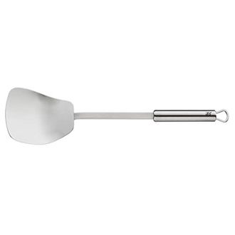 WMF Wok Slice Profi Plus Tranche de wok en acier inoxydable Cromargan partiellement mat Passe au lave-vaisselle 36,2 cm