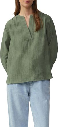 s.Oliver Strukturierte Tunikabluse mit 3/4-&Auml;rmeln