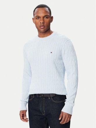 Tommy Hilfiger Pullover Classic MW0MW33132 Hellblau Regular Fit