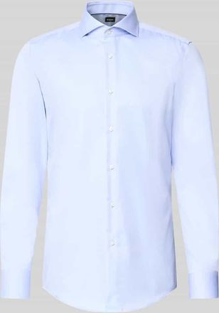HUGO BOSS Slim Fit Businesshemd aus reiner Baumwolle Modell H-HANK-SP-B1