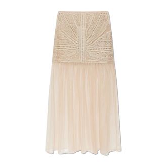 Ulla Johnson T&uuml;llrock - - Skirts - Damen - Beige - S