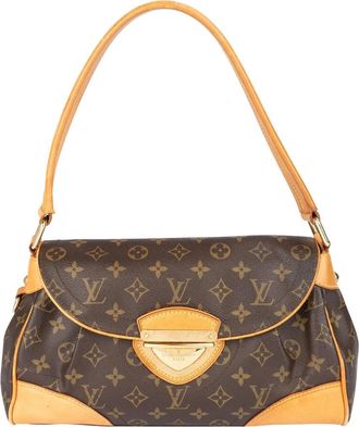 Louis Vuitton Crossbody Bags - Louis Vuitton Canvas Monogram Beverly MM Shoulder - Gr. unisize - in Braun - f&uuml;r Damen