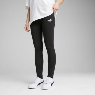 Puma Legging &agrave; petit logo Essentials Femme, V&ecirc;tements, Noir, XL