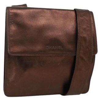 Chanel Sac bandouli&egrave;re Pre-owned - Femme - Pre-owned - Brun - Taille: ONE Size