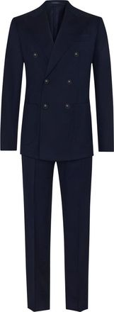 Sartoria Latorre Zweireihiger Anzug aus Schurwolle in