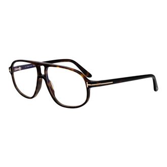 Tom Ford Blue Block Navigator Optical - - Accessories - Herren - Braun - 57 MM