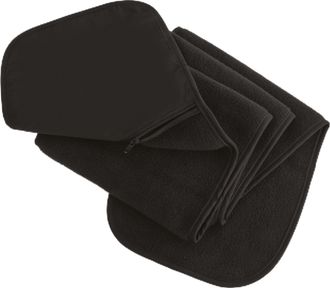 Undercover RESULT Unisex Winter Active Fleece Schal mit Rei&szlig;verschlusstasche Gr. Einheitsgr&ouml;&szlig;e, Schwarz