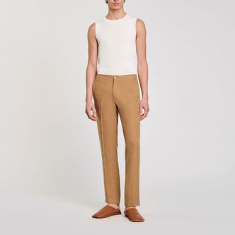 Sandro Pantalon en lin