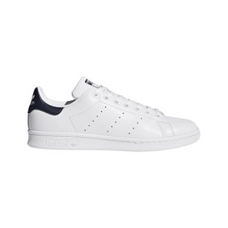 adidas Originals Adidas Adidas Stan Smith M20325, Unisex Hallenschuhe, Wei&szlig; (Running White/New Navy), 44 2/3 EU
