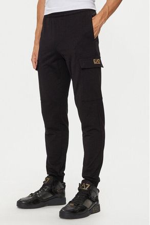 Emporio Armani Jogginghose 8NPP67 PJVRZ 0208 Schwarz Regular Fit