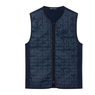 Emporio Armani Emporio Armani Ea7, Homme, Vestes, Bleu, Taille: M Gilet matelass&eacute;