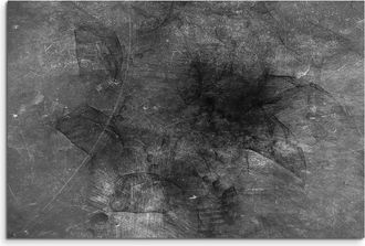 Paul Sinus Art Abstrakt 1485-120x80cm SCHWARZ-Weiss Bilder - Wandbild Kunstdruck in XXL Format - Fertig Aufgespannt - TOP - Leinwand - Wand Bild - Kunst Bild - Wandb