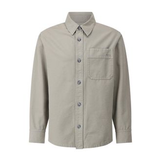 A.P.C. Overshirt mit dezentem Logo-Stick