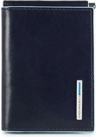 Piquadro Homme, Accessoires, Bleu, Taille: ONE Size Compact Wallet