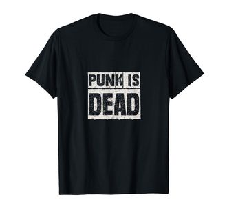 Punk Punk ist tot weiß T-Shirt