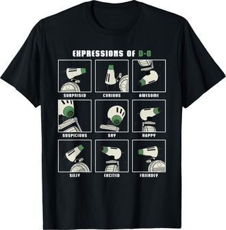 Star Wars D-O Droid Expressions Meme T-Shirt