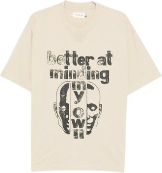 Honor The Gift Homme, Tops, Beige, Taille: L We All Grow Tee