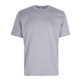Eleventy T-Shirt mit Rundhalsausschnitt - - Tops - Herren - Grau - M
