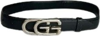 Gucci unisex, Pre-owned, Brun, Taille: ONE Size Ceinture vintage GG Logo Pre-owned