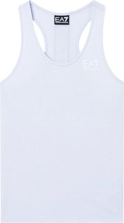 Emporio Armani Emporio Armani Ea7, Femme, Tops, Bleu, Taille: 38 FR Tanktops