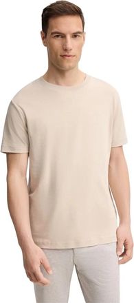 Joop Logo-Stickerei T-Shirt - - Tops - Herren - Beige - L