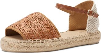 Geox Damen D LAMPEDUSA B Flat Sandal, Camel/Lt Taupe, 36 EU