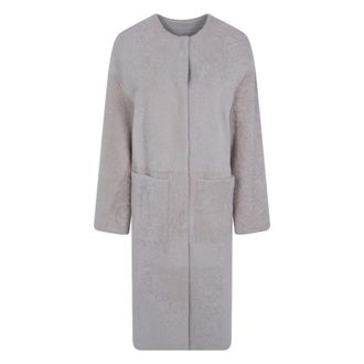 BLANCHA Single-Breasted Coats - - Coats - Damen - Beige - XS