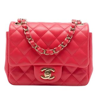 Chanel Pre-owned Square Flap Shoulder Bag - - Pre-owned - Damen - Rot - ONE SIZE
