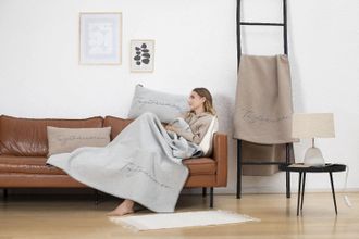 David Fussenegger [W0724] Kissenhülle Tagträumer (GOTS) Filz, 60x40 cm