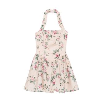 Aniye By Femme, Robes, Multicolore, Taille: 38 FR Robe Midi &agrave; Motif Floral