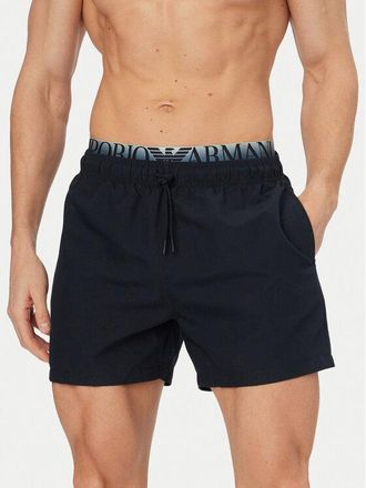 Emporio Armani Sportshorts EM000686 AF20432 UB102 Dunkelblau Regular Fit