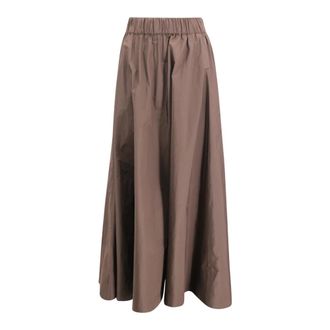 P.A.R.O.S.H. P.a.r.o.s.h., Femme, Jupes, Brun, Taille: 38 FR Pimpy Maxi Skirt