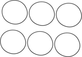 OSALADI 6 Stück Bodenschutzringe für Barhocker rutschfeste Kunststoff dichtungen Verschleißfest Geräuschdämpfend Passend für Barstuhl basen Schonend für Böden