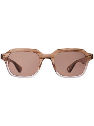 Garrett Leight lunettes de soleil OG FREDDY P SUN - Marron