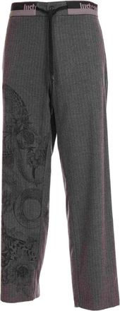 Roberto Cavalli Straight Leg Hose - - Trousers - Herren - Grau - XL