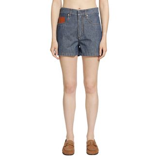 Fendi Chambray Shorts