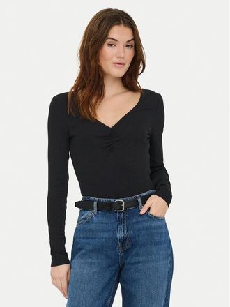 Only Bluse Betty 15365756 Schwarz Standard Fit