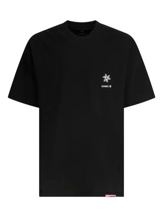 Goldwin OAMC T-Shirt mit Logo-Print - Schwarz